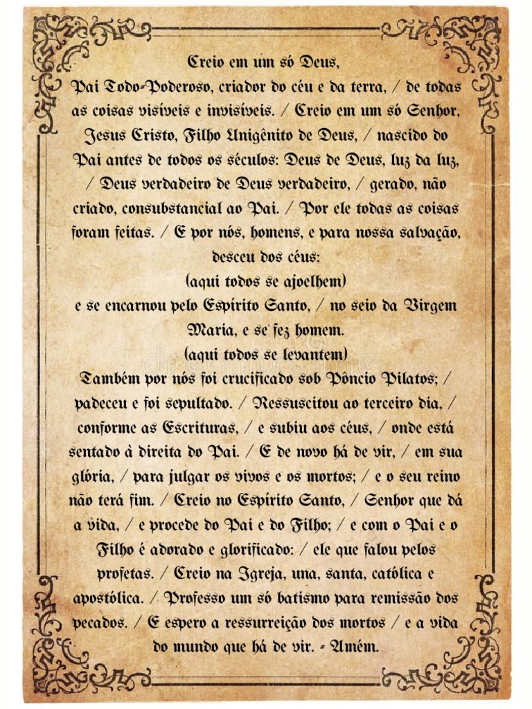 Oração Do Credo | PDF