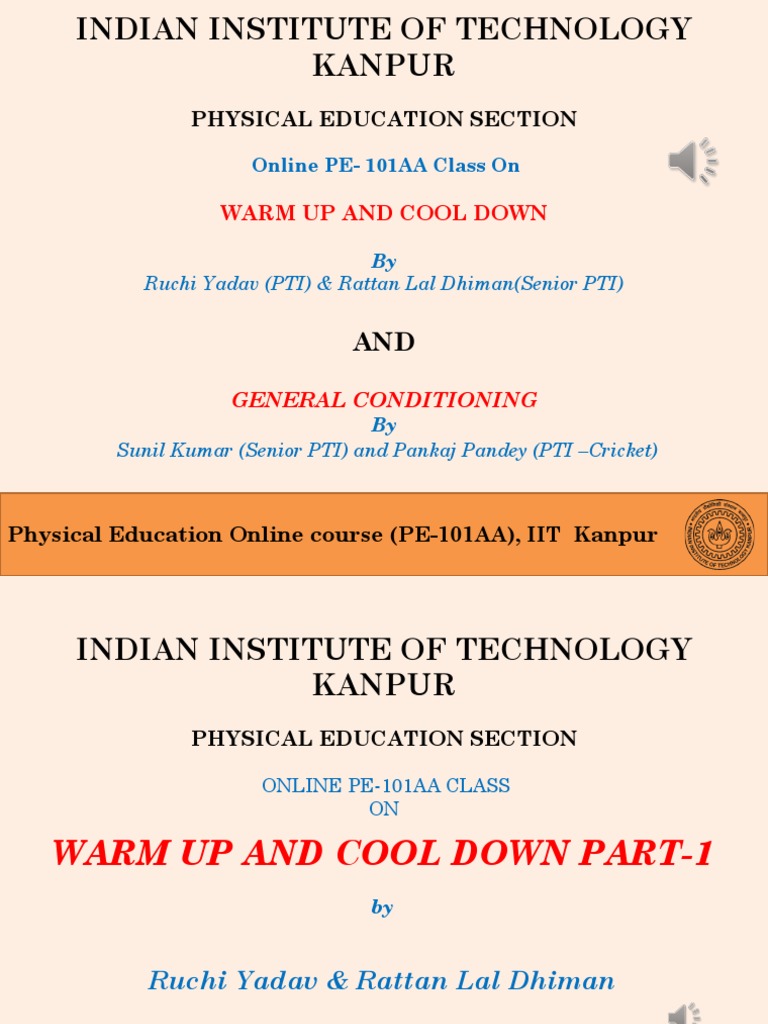 Navy PRT Warm-Up Techniques | PDF | Physical Education | Physiology