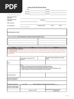 Electrical Isolation Certificate Form | PDF