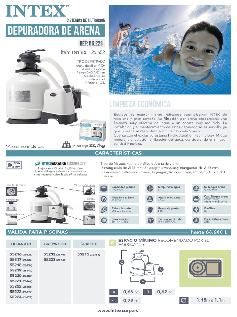 Intex 55228 Depuradora | PDF