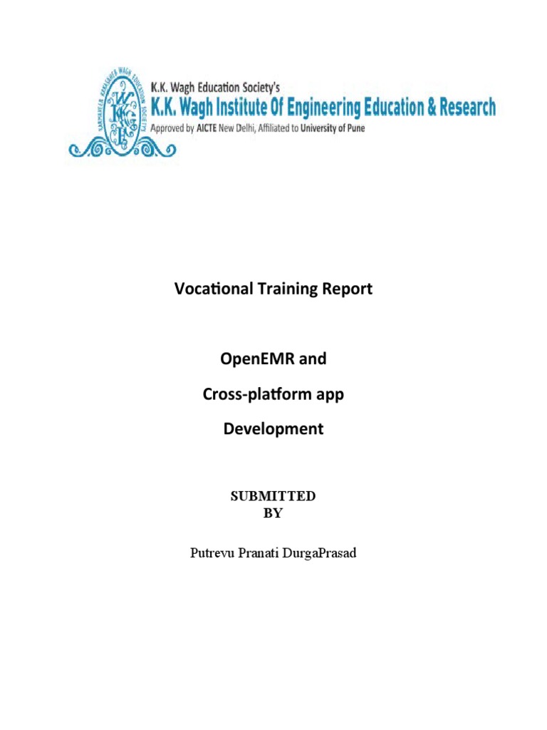 Vocational Training Report Zensark-Hyd | PDF
