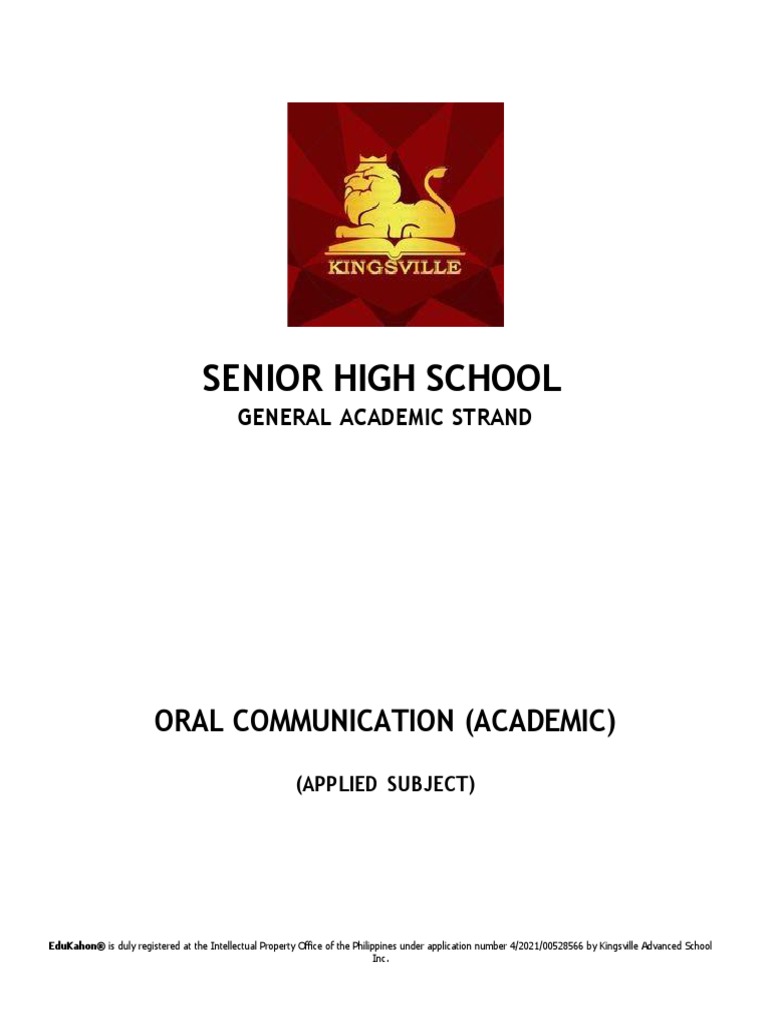 Oral Communication | PDF | Communication | Nonverbal Communication