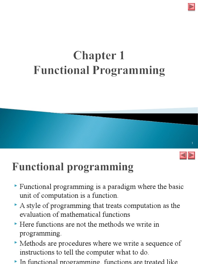 Chapter 1 Functional Programming Pdf Anonymous Function Class Computer Programming