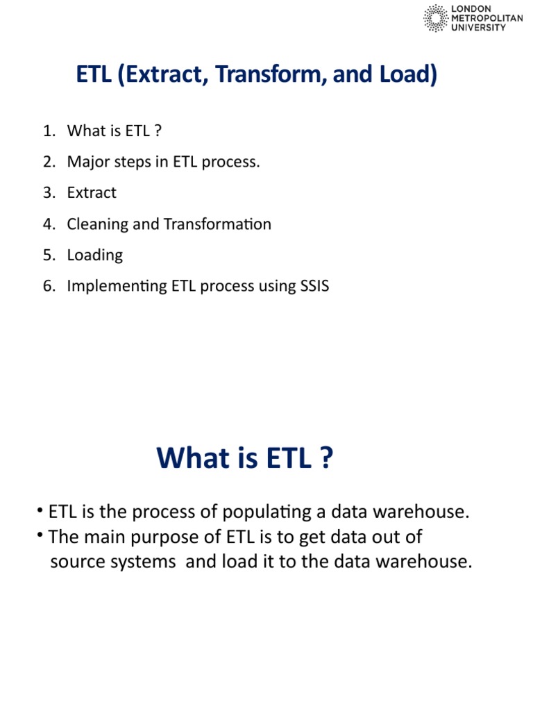 Data Warehouse Slide3 | PDF | Data Warehouse | Data Management