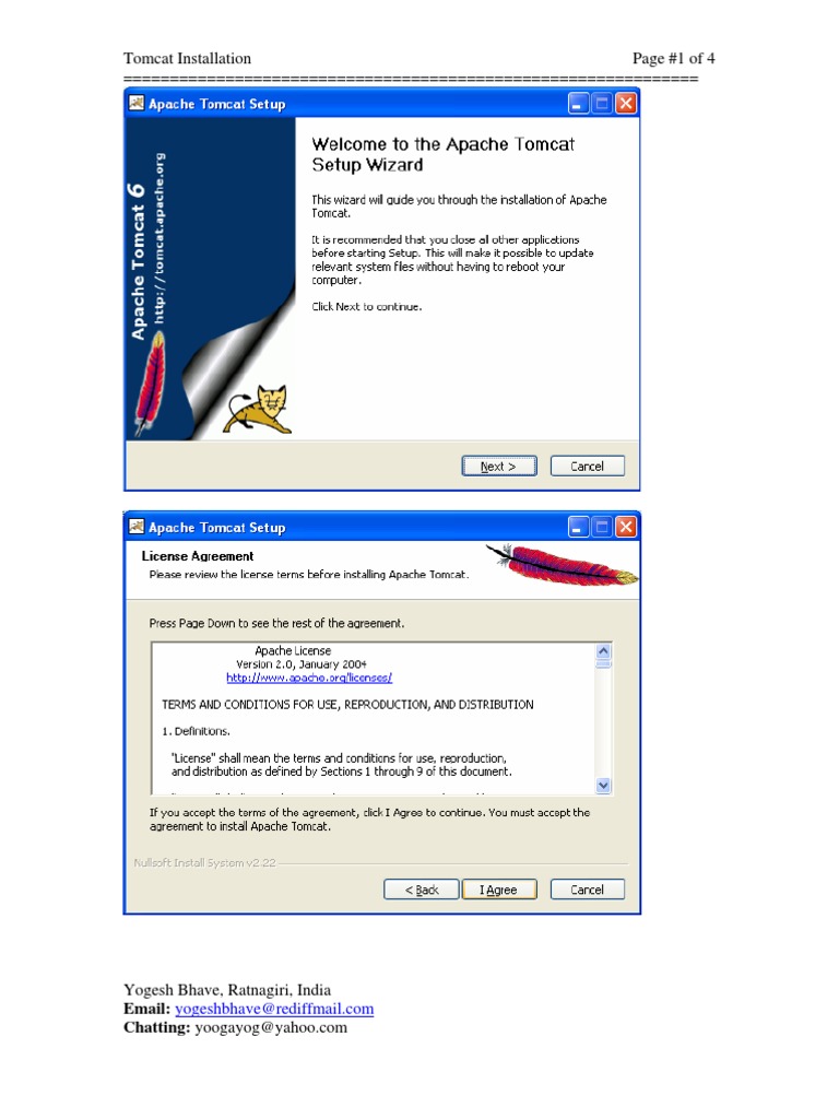 Tomcat Installation | PDF | Computers