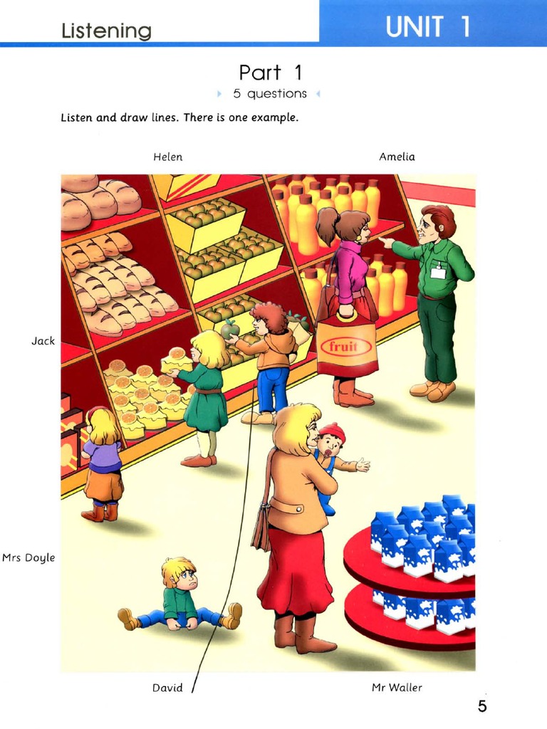 Listening and Speaking Skills Builder For Movers 2 | PDF