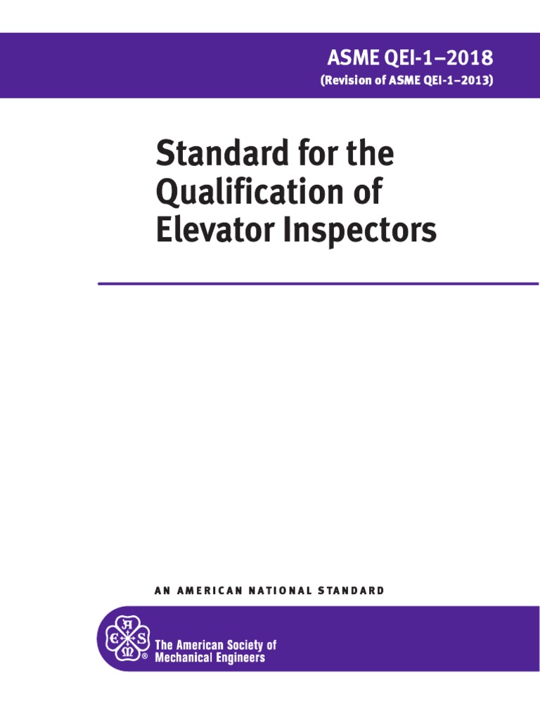 Asme Qei 1 2018 - Compress | PDF