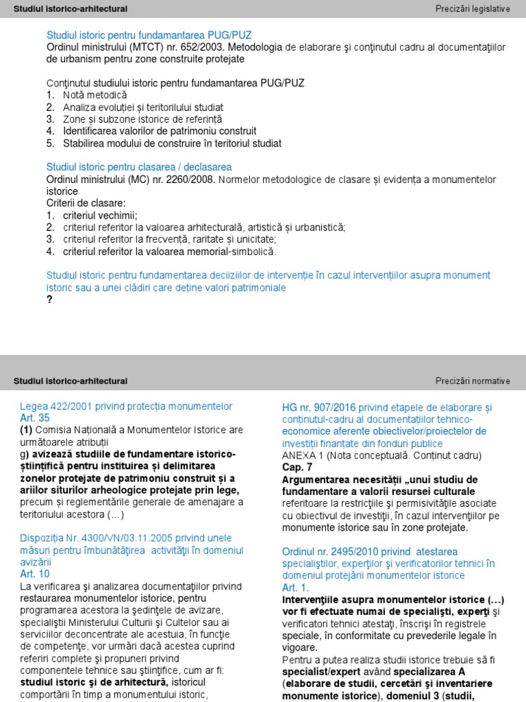 04 - Studiu Istoric | PDF