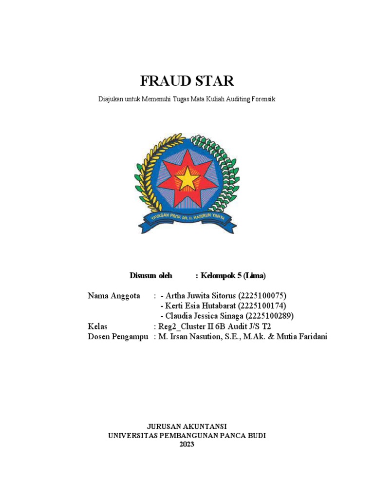 Fraud Star Kelompok 5 | PDF