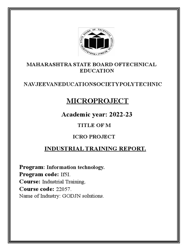 Microproject: Academic Year: 2022-23 | PDF | Python (Programming Language) | Computer Virus