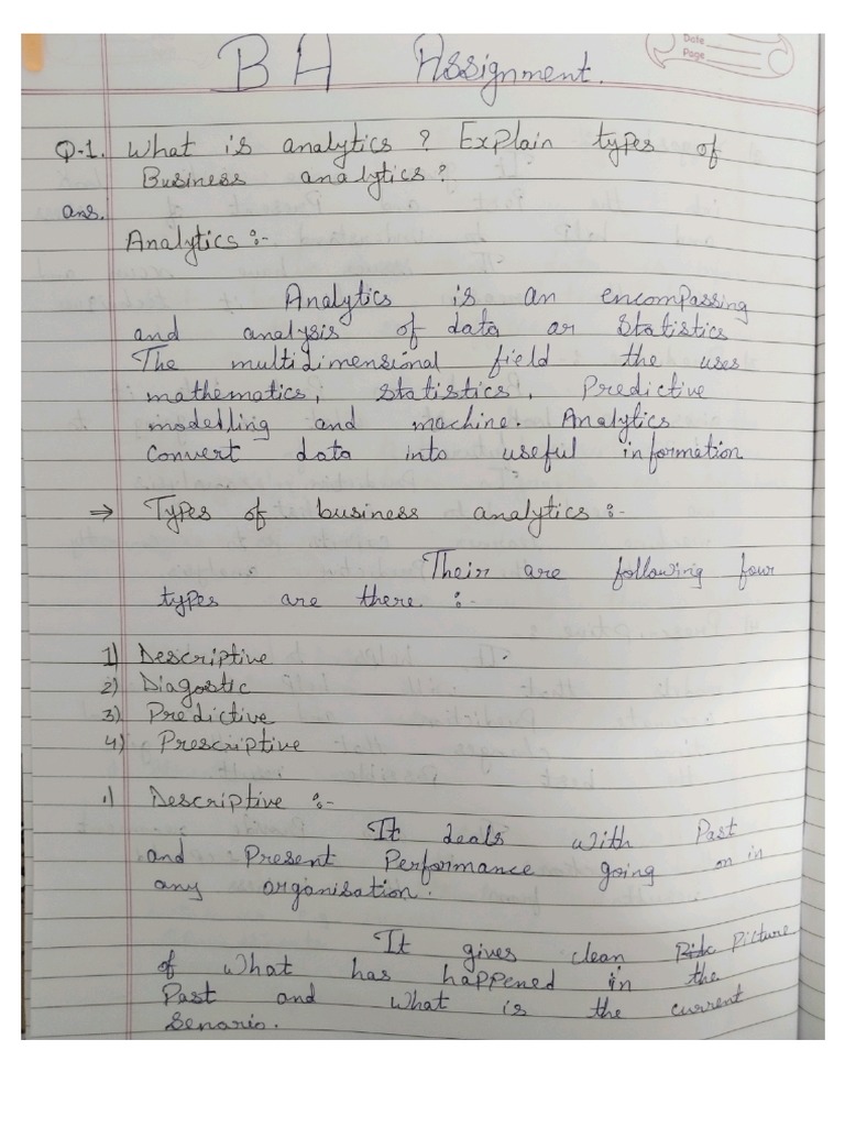 BA Assignment | PDF