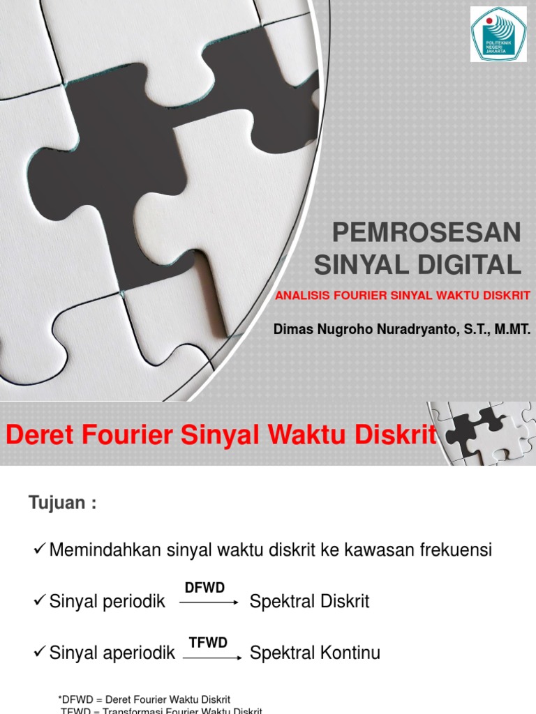 Fourier Sinyal Waktu Diskrit | PDF
