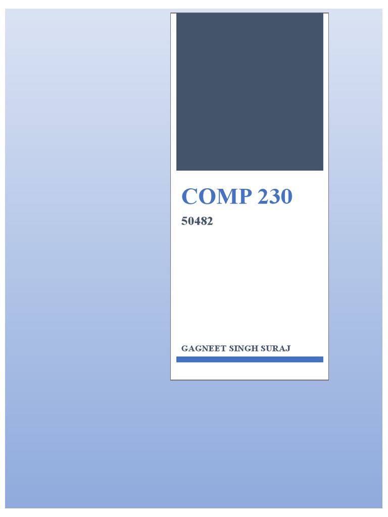 Comp 230 | PDF | Computers