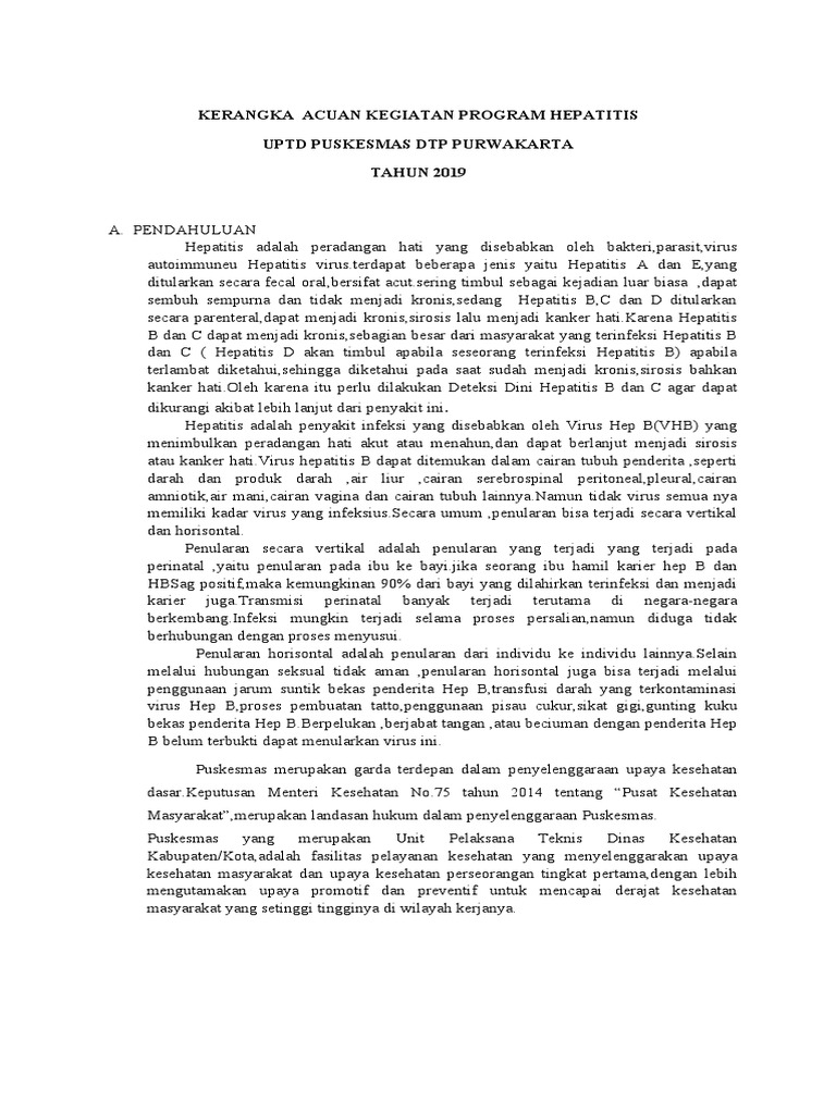 KAK HEPATITIS - Baru | PDF