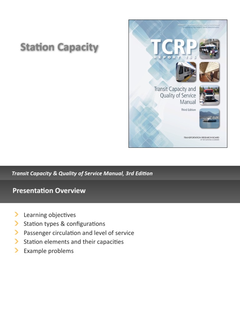 TCRP RPT 165p7 | PDF | Emergency Evacuation | Train Station