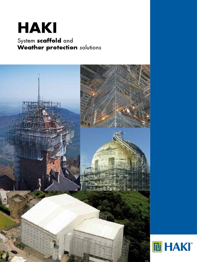 HAKI. System Scaffold and Weather Protection Solutions | PDF ...