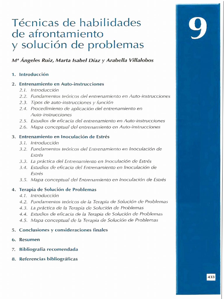 II-S3T19-Habilidades de Afrontamiento | PDF | Aprendizaje | Psicoterapia