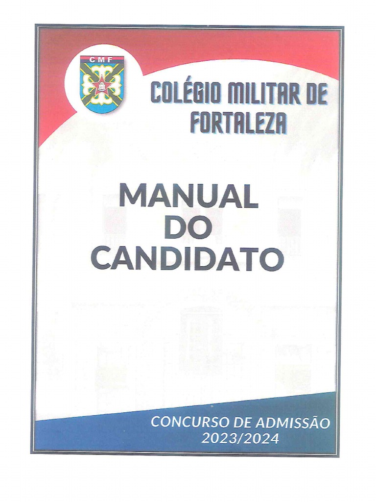 Manual Candidato 2023 CMF | PDF