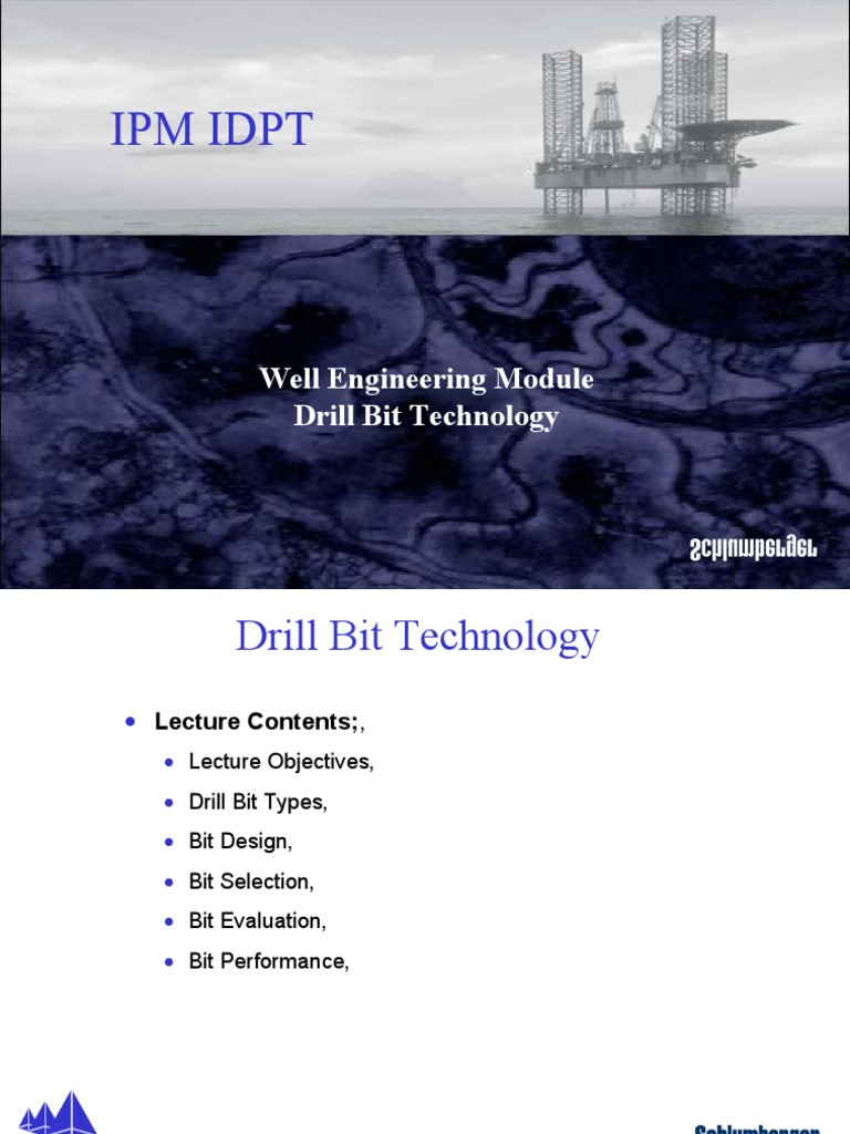 IPM Bit Technology | PDF | Bearing (Mechanical) | Industrial Processes