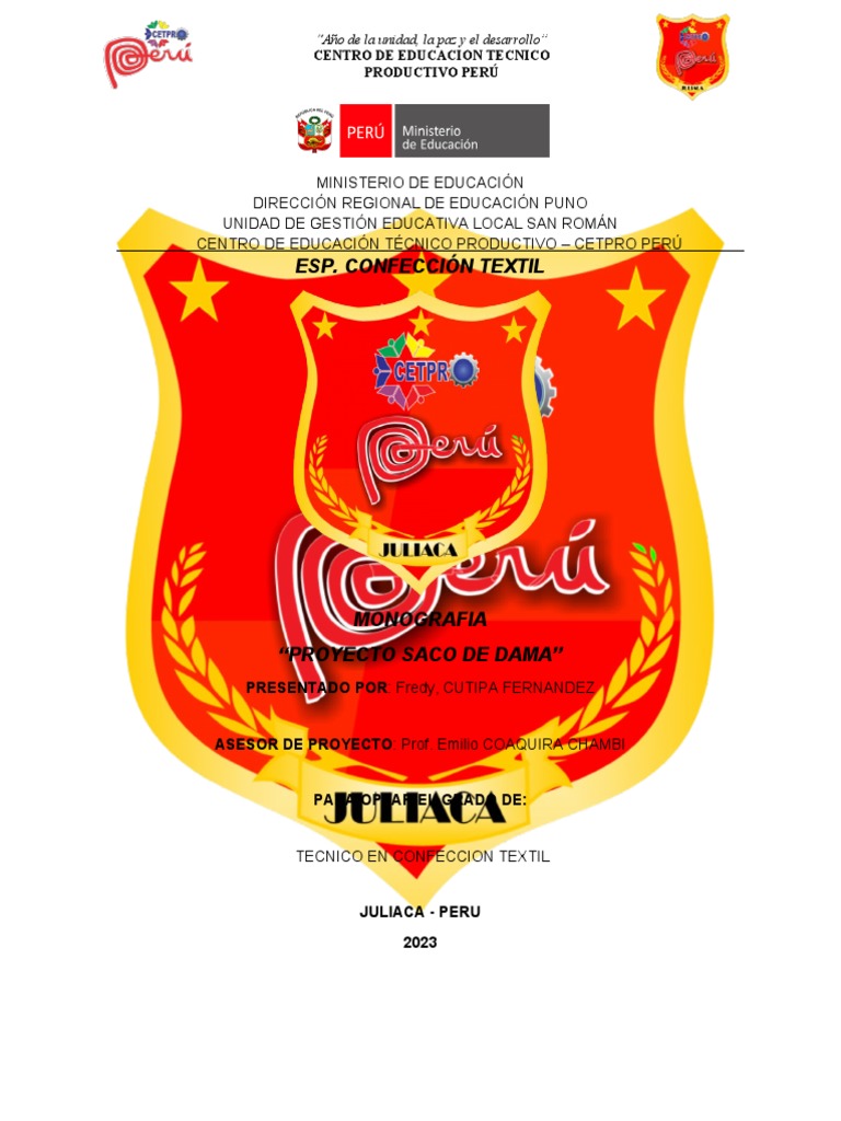 Estructura Del Proyecto de Investigacion - Cetpro Peru | PDF | Conocimiento | Diseño