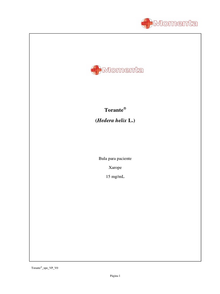 Bula Torante Paciente Consulta Remedios | Download grátis PDF ...