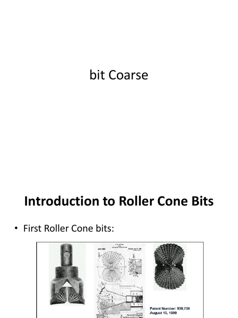 Cone Bits | PDF | Heat Treating | Steel