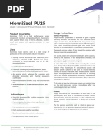 Flexseal PU425 - TDS - 7 | PDF | Concrete | Adhesive