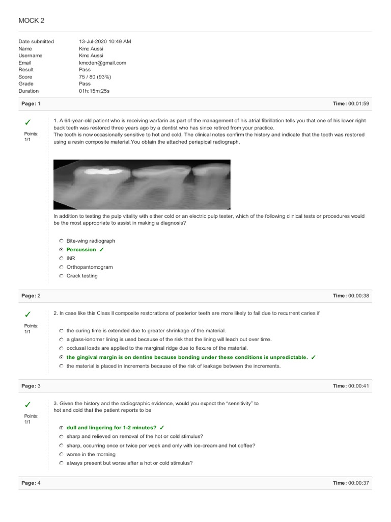 Mock 2 DR.M PDF | PDF