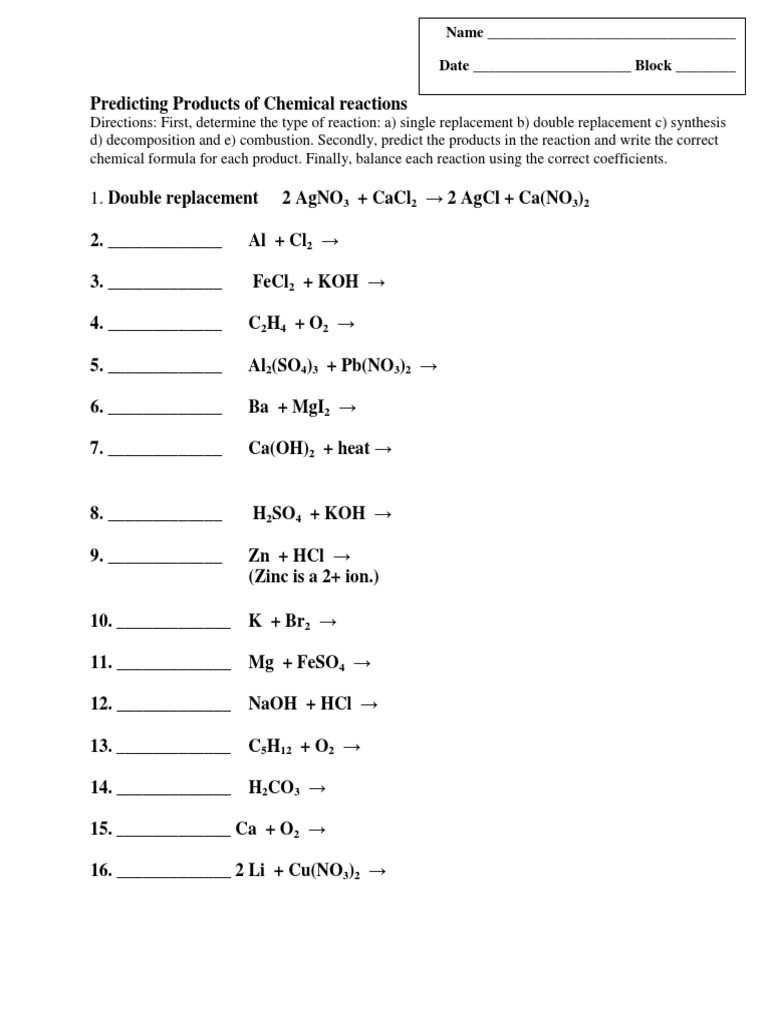 Predicting Chemical Reaction Products | PDF | Technology & Engineering