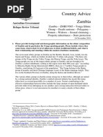 Traditional Ceremonies by Month | PDF | Zambia | Languages