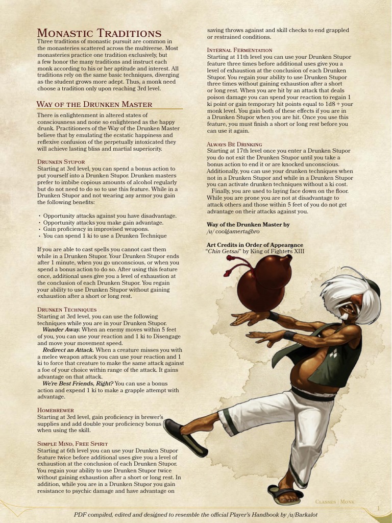 Monk Monastic Traditions | PDF | Alcohol Intoxication