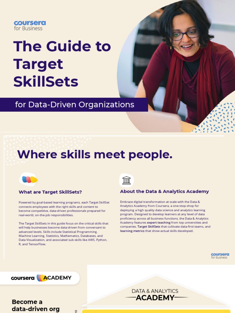 Coursera Data Science Target Skill Profiles | PDF | Artificial ...