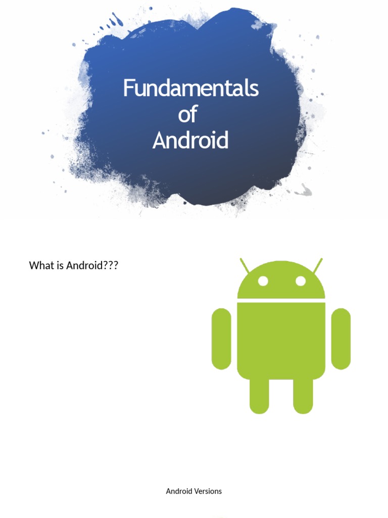 Fundamentals of Android Security | PDF | Mobile App | Android (Operating System)