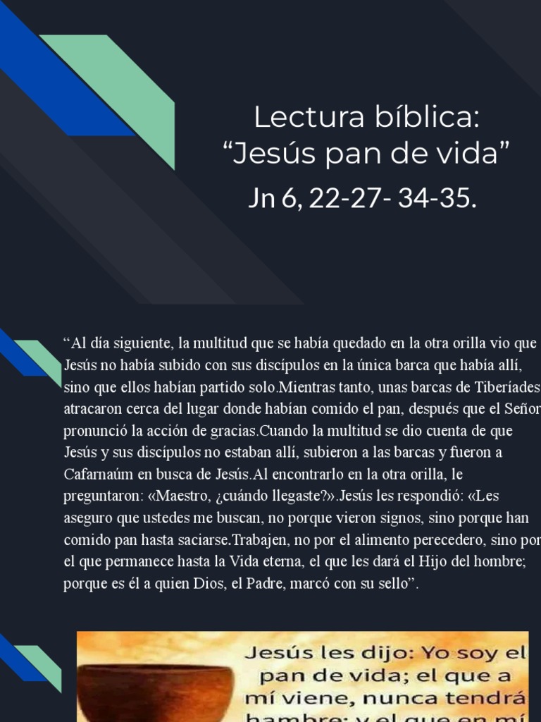 Jesús Pan de Vida | PDF
