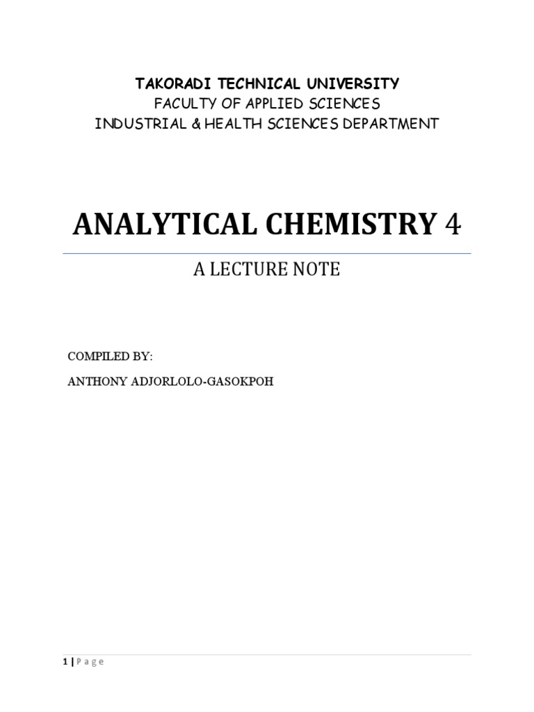 Analytical Chemistry 4 Spectroscopy 1 Pdf Infrared Spectroscopy
