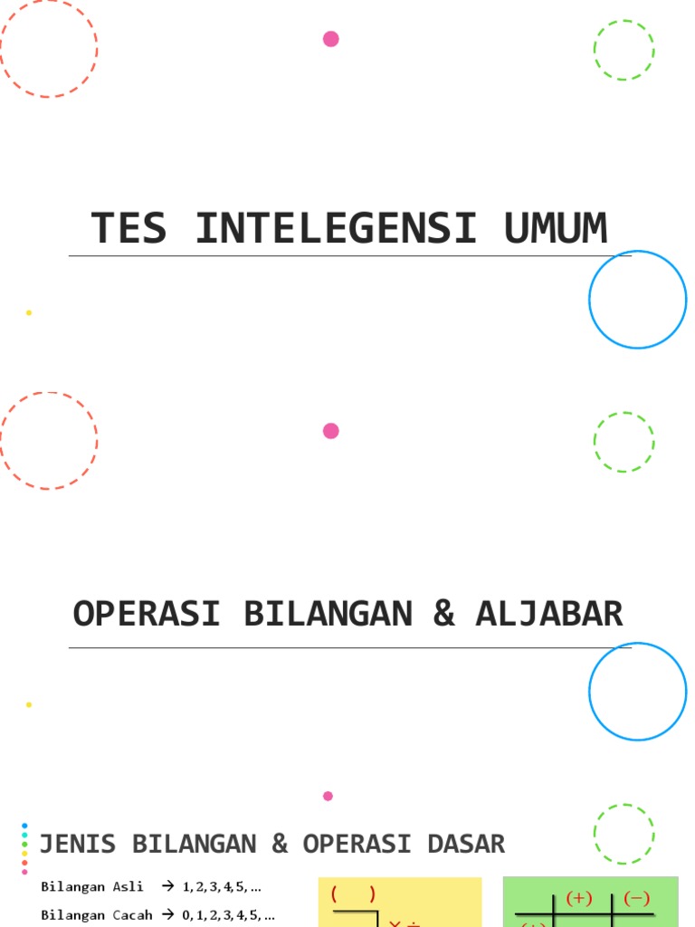 Materi Tiu CPNS Yec | PDF