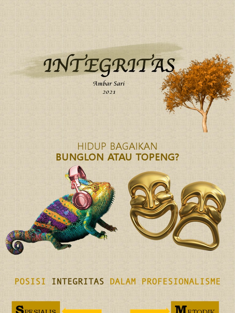 Materi Integritas dalam Profesionalisme | PDF