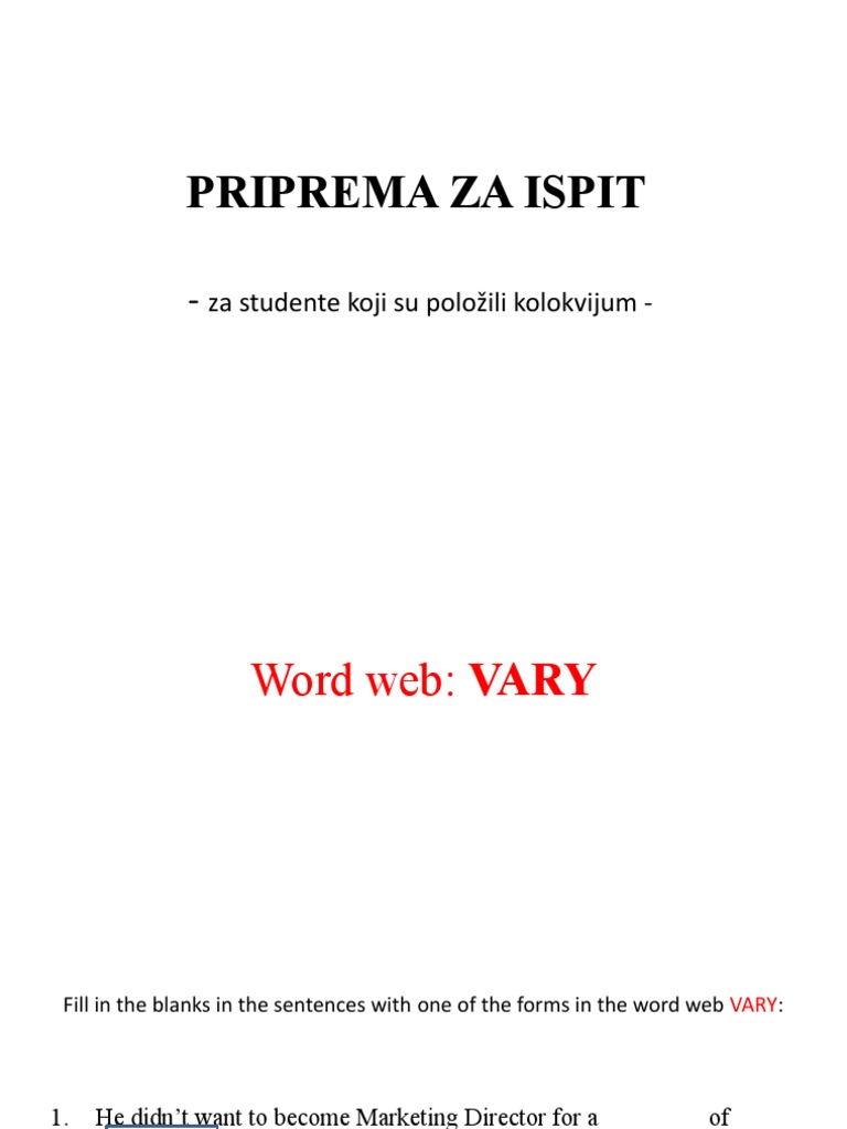 Priprema Za Ispit - Za Studente Koji Su Položili Kolokvijum | PDF | Prices | Takeover