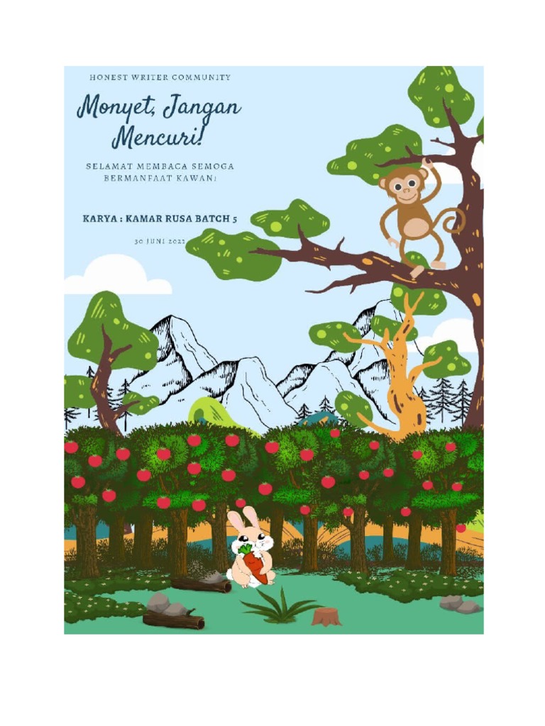 Kamar Rusa - Monyet, Jangan Mencuri! - PraPraktikHWC5 | PDF | Griya & Taman