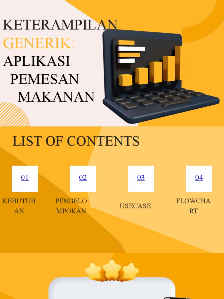 Informasi Penting Aplikasi Pemesanan Makanan | PDF