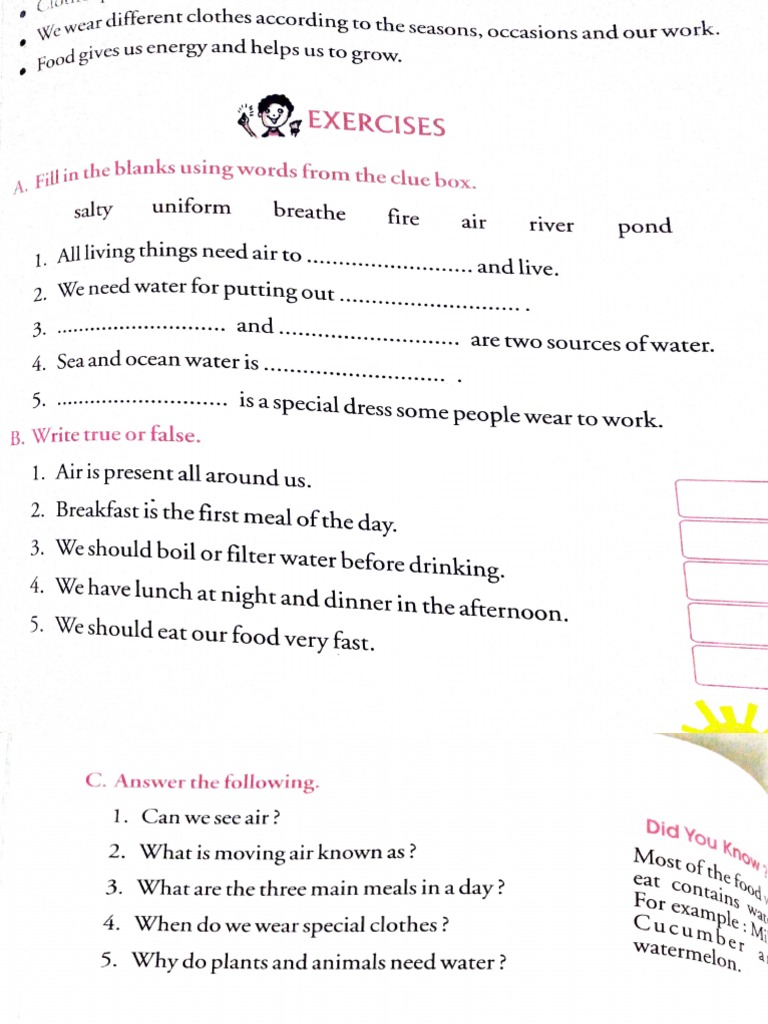 EVS Revision | PDF | Food And Drink