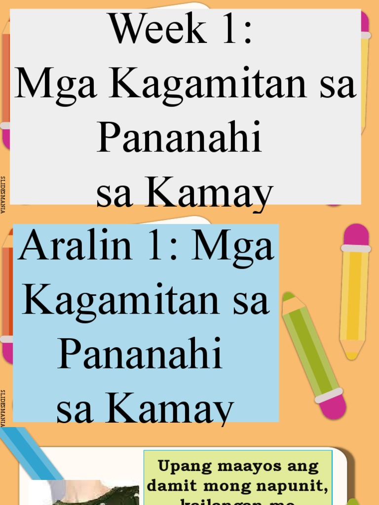 EPP 4 - Quarter 3 - Week 1 | PDF