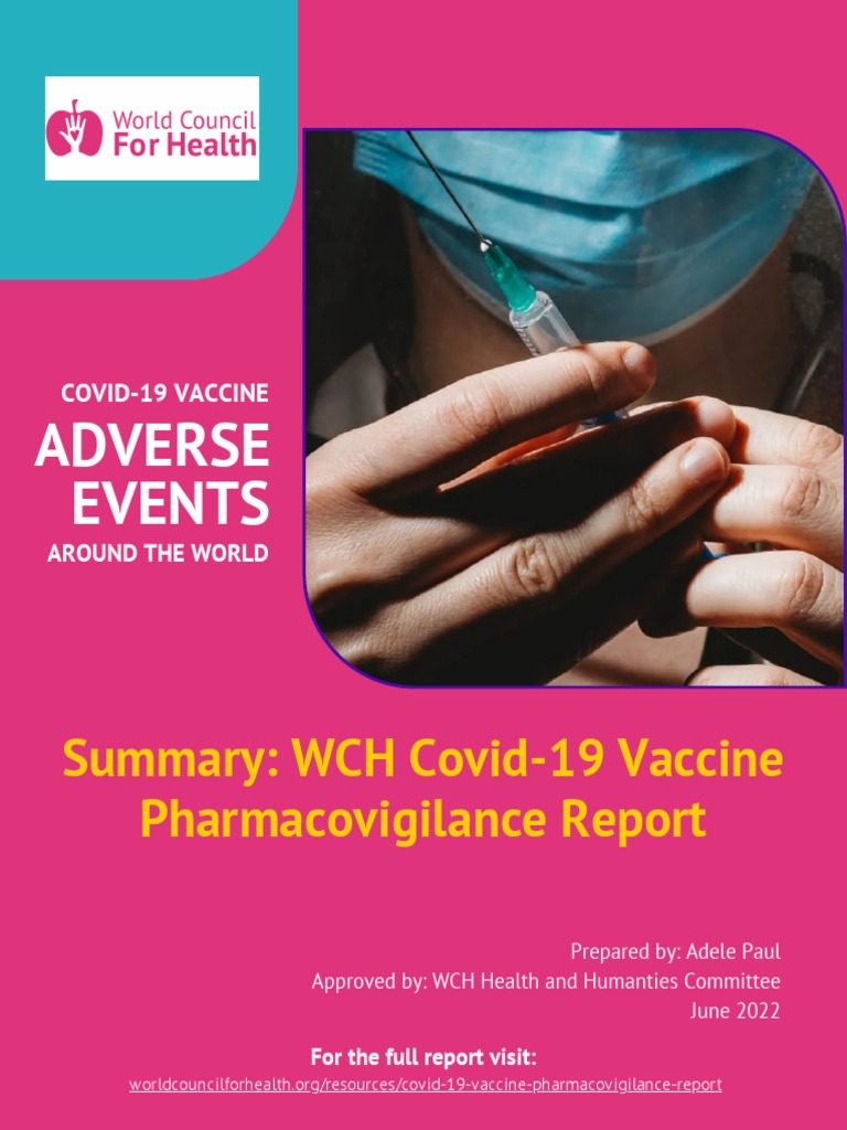 Pharmacovigilance Report | PDF | Pharmacovigilance | Adverse Effect