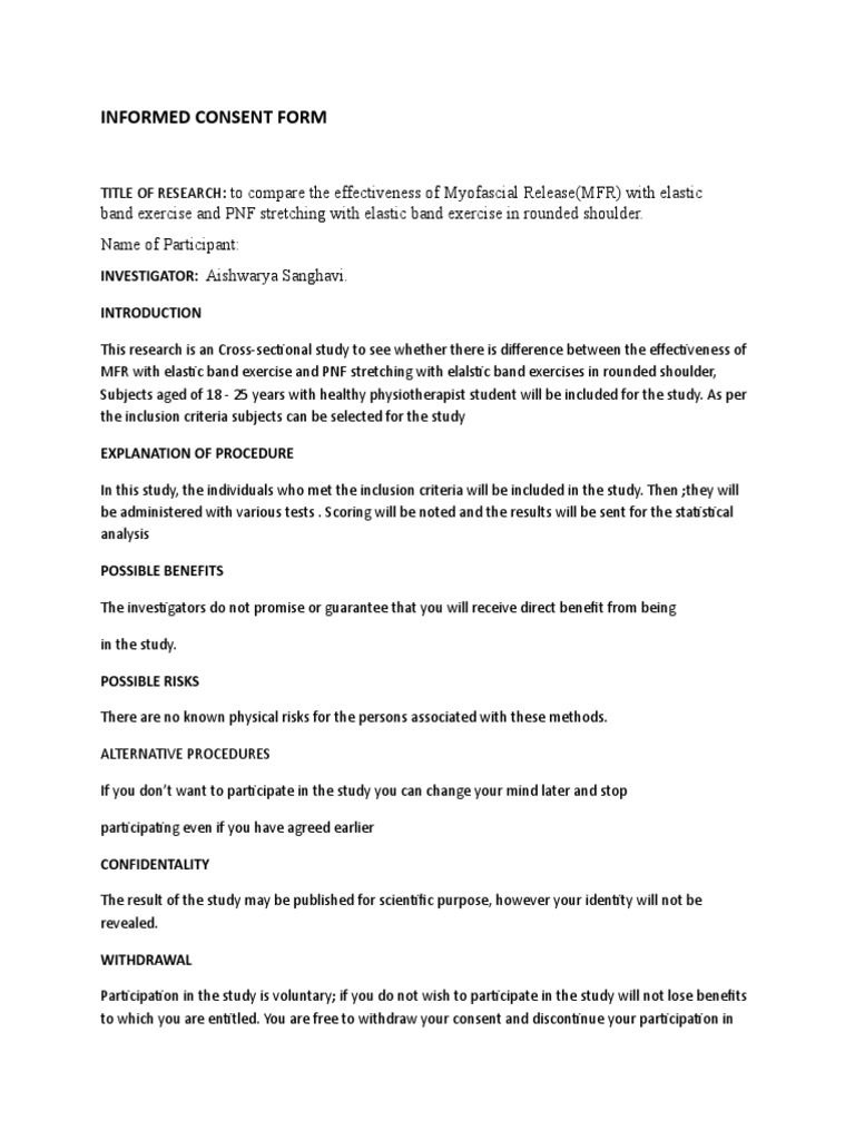 Conscent Form 12 PDF | PDF