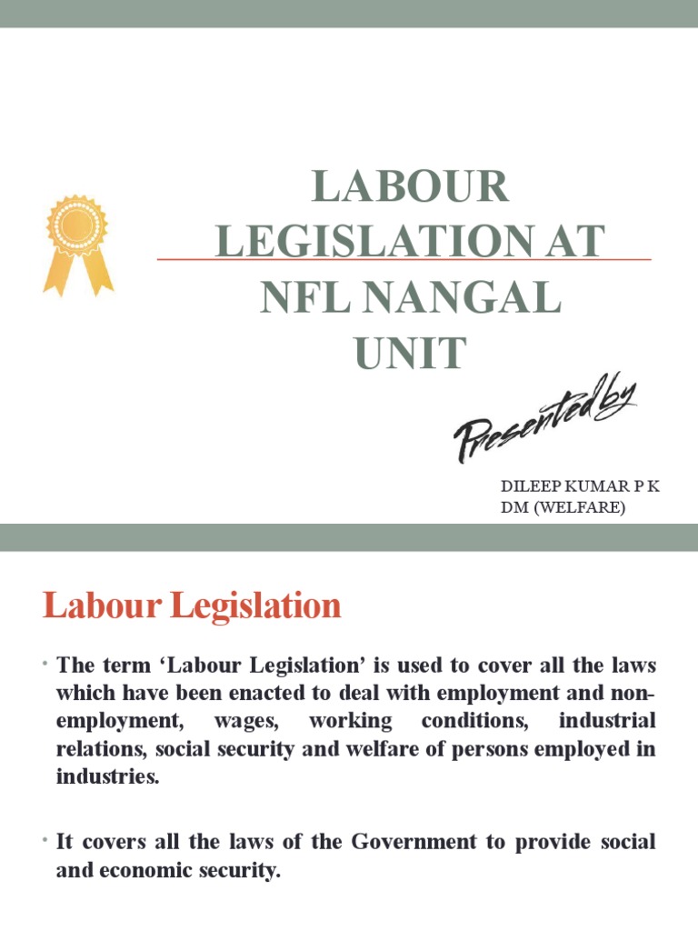 Compliance of Labour Laws | PDF | Employment | Labour Law