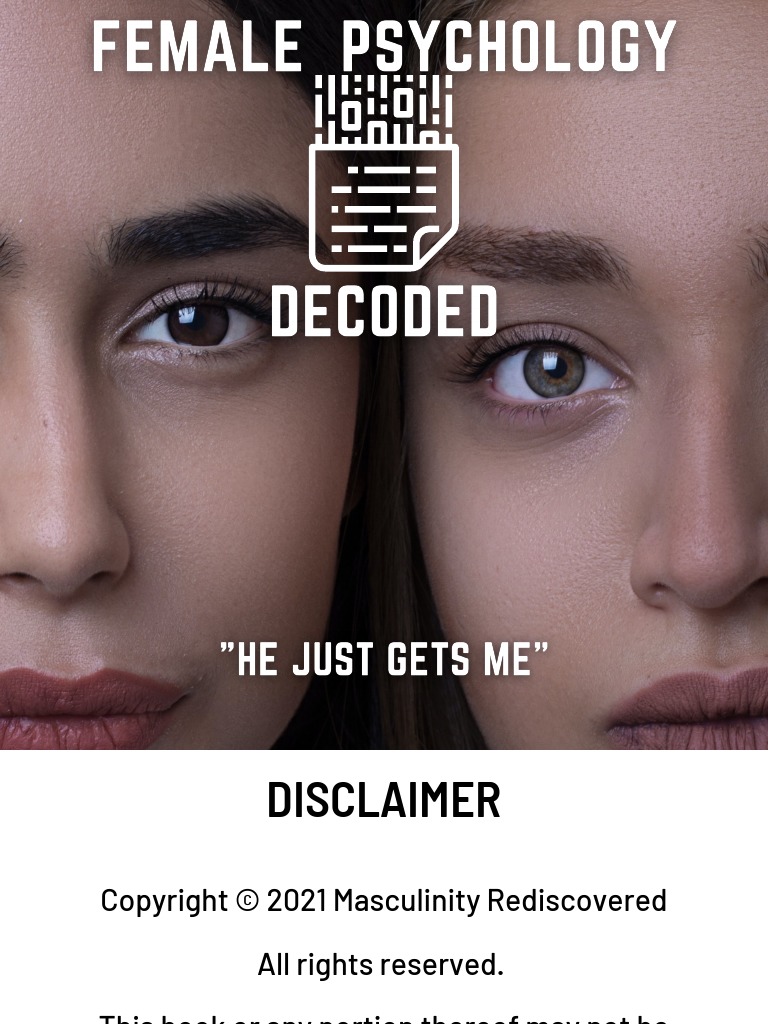 Female Psychology - Decoded | PDF | Emotions | Social Media