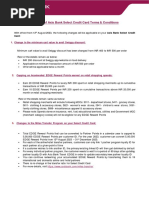 BOP Credit Card Features and Benefits | PDF | Credit Card | Debit Card