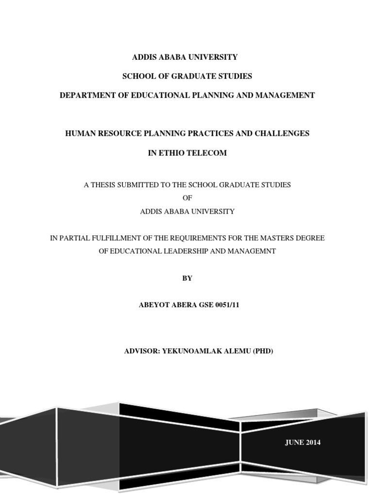 Abeyot Abera | PDF | Human Resource Management | Human Resources