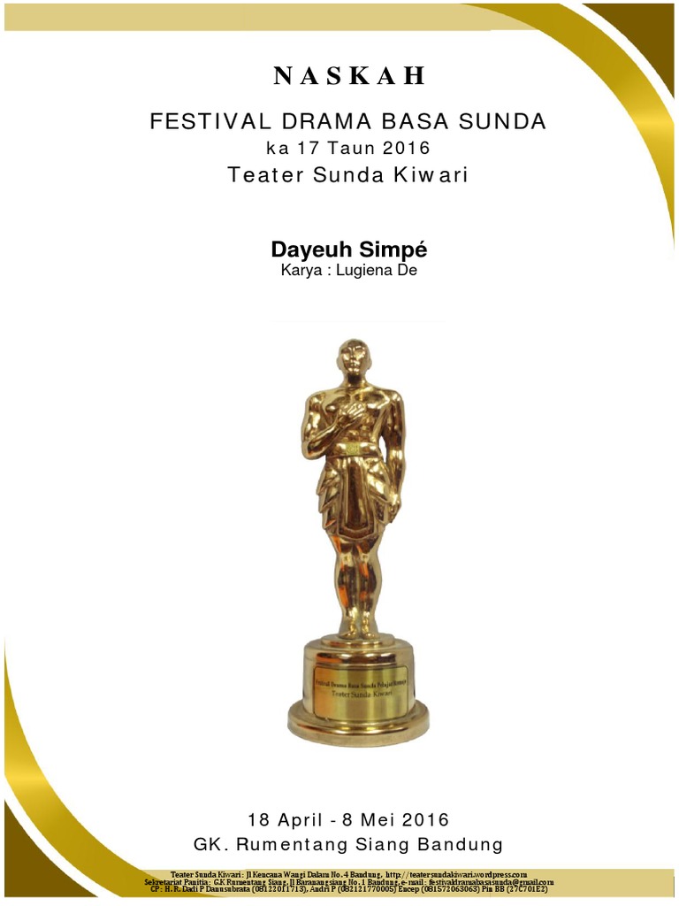 Naskah FDBS 16 - Dayeuh Simpe - Lugiena de | PDF