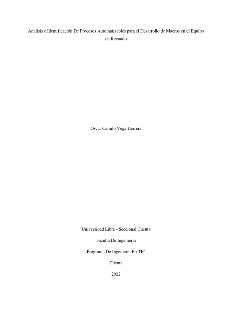 15 InformeFinal | PDF | Visual Basic para Aplicaciones | Microsoft Excel